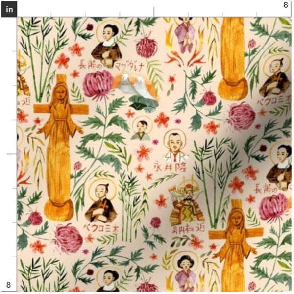 Religious Fabric - Etsy