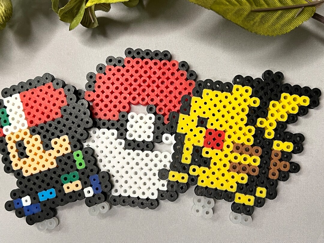 Ash and Pikachu Walking Inspired Pixel Standee - Etsy