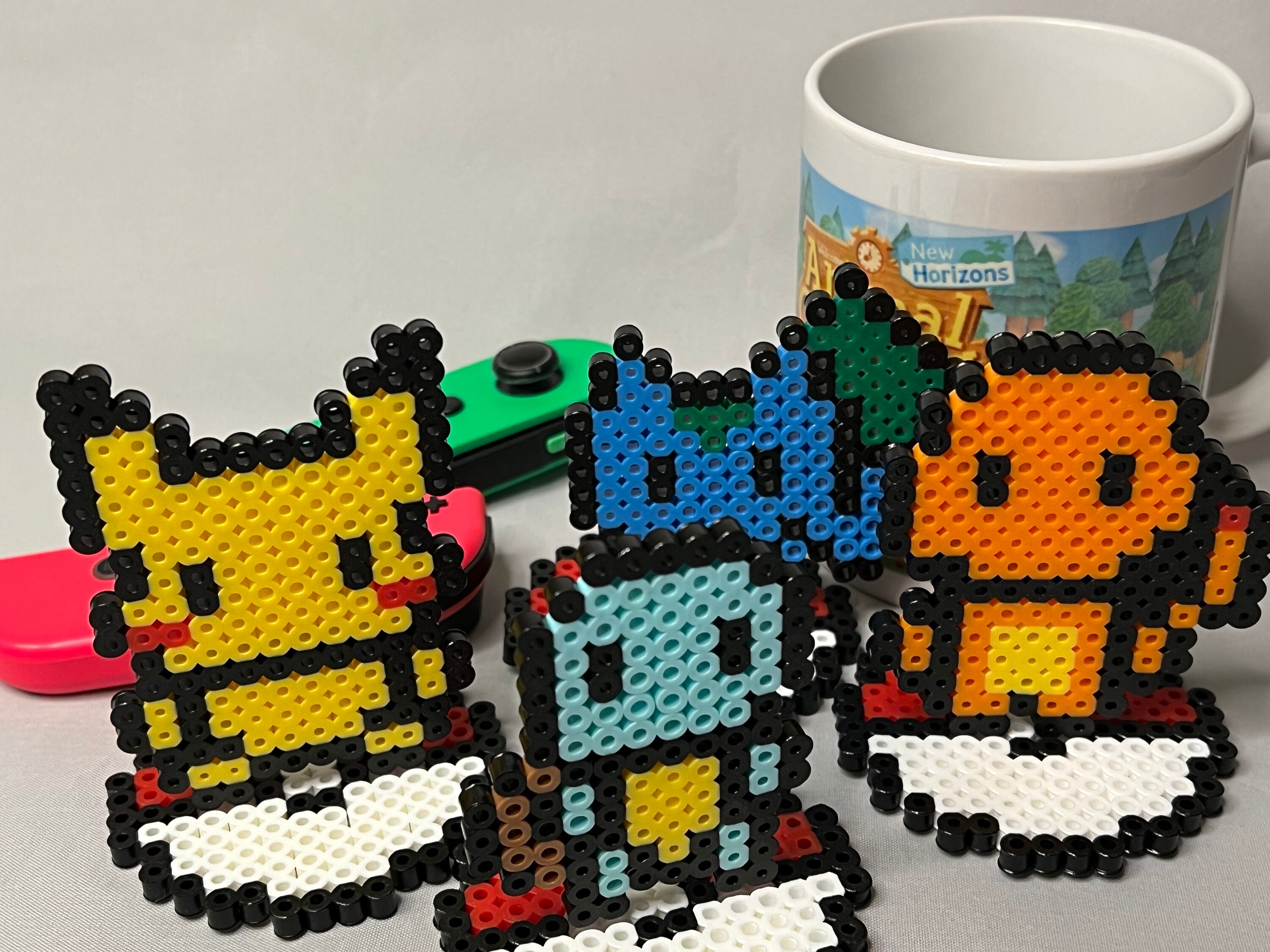 Starter Pokemon Inspired Pixel Standee - Etsy