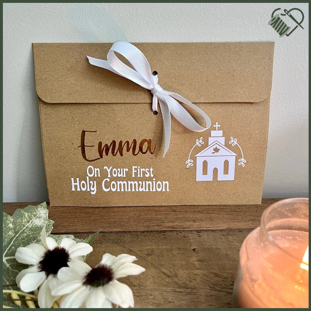 Personalised First Holy Communion Money Card. First Holy Communion Gift ...