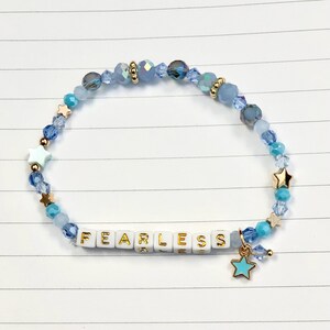 Love Story Friendship Bracelet, Fearless Lyric Jewelry, Eras Tour ...