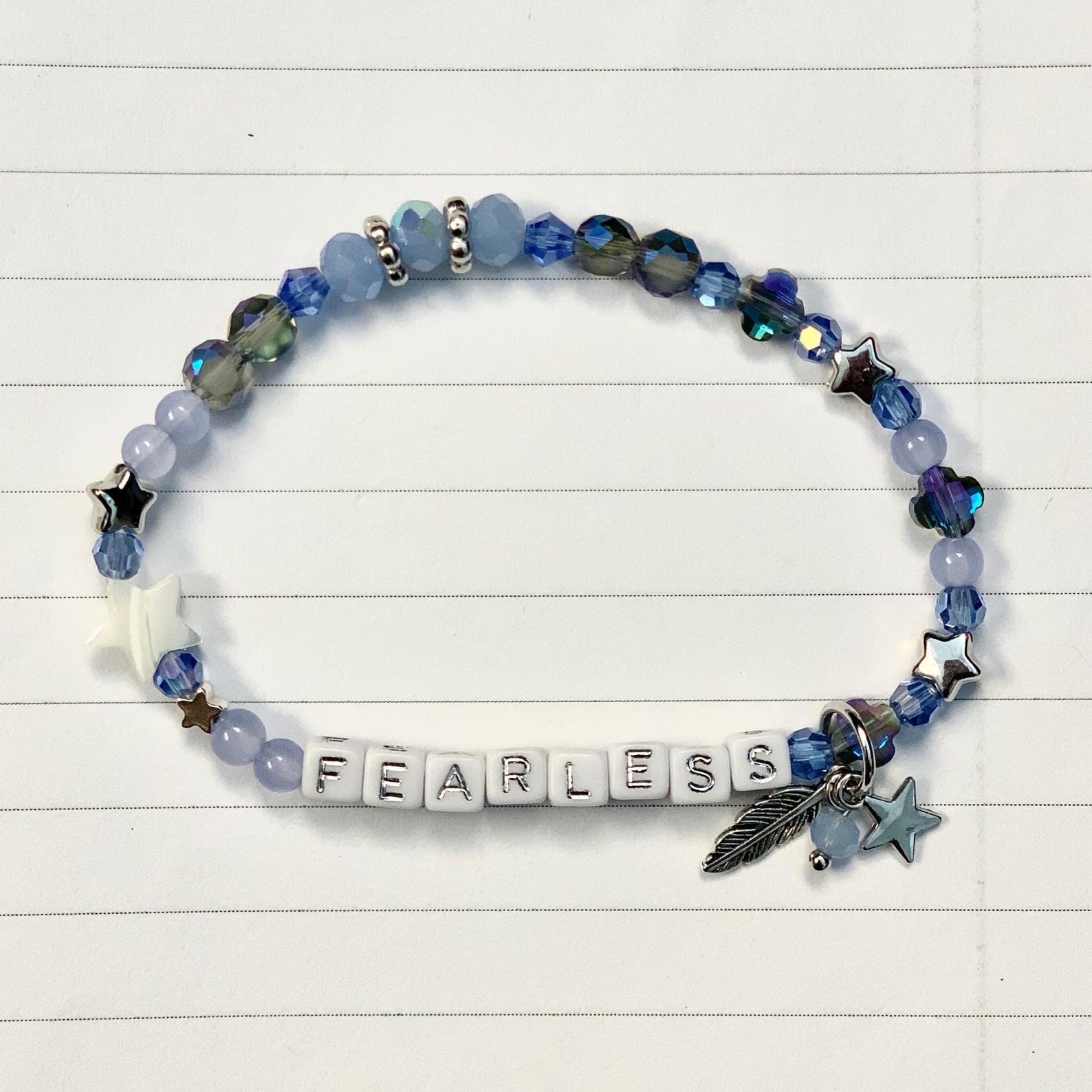 Love Story Friendship Bracelet, Fearless Lyric Jewelry, Eras Tour ...