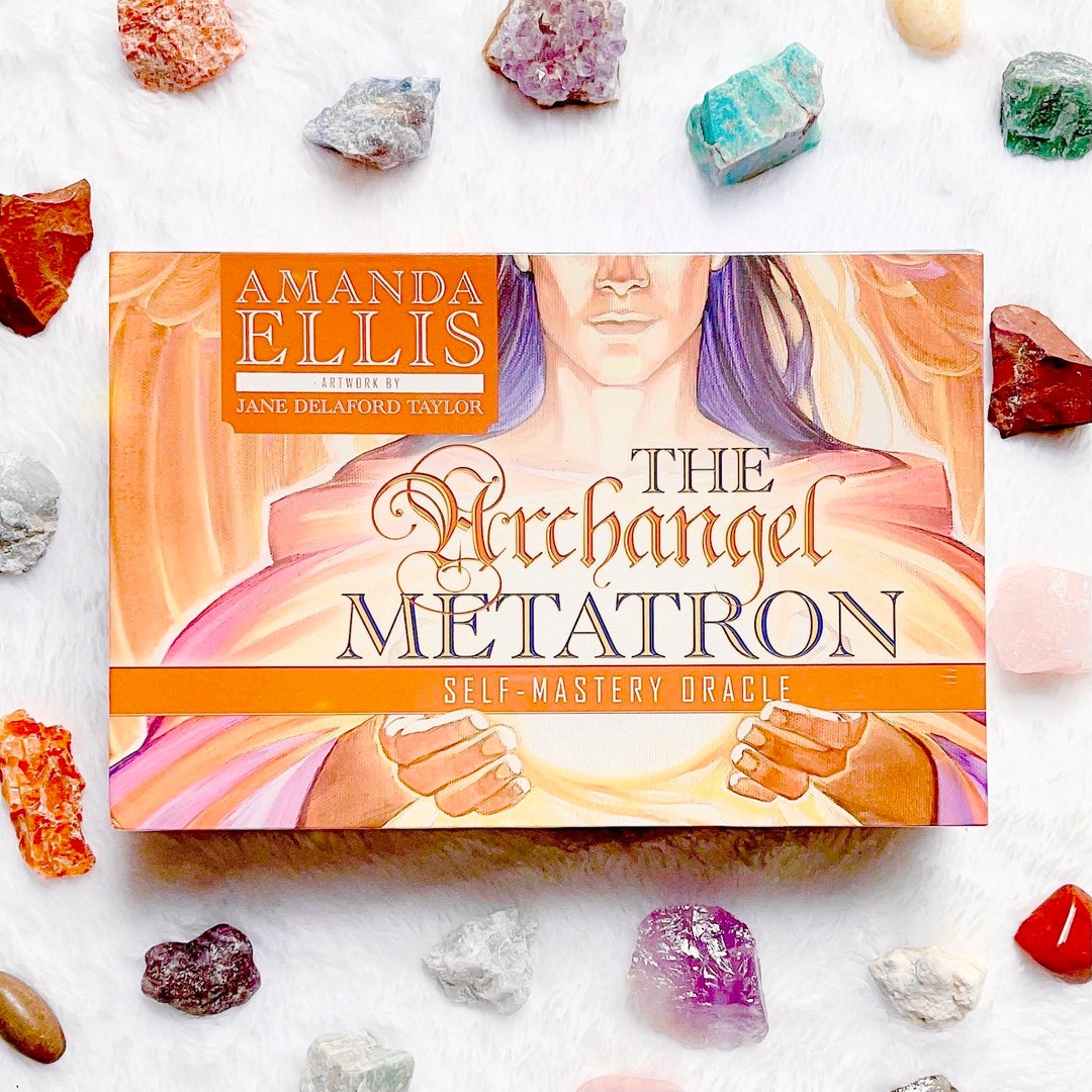 The Archangel Metatron Self-mastery Oracle, Oracle Deck, Spiritual Card ...