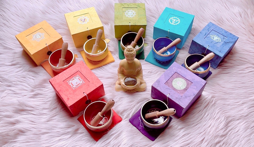 Chakra Singing Bowl, Healing Sound Bowl, Meditation Bowl, Musical Song ...