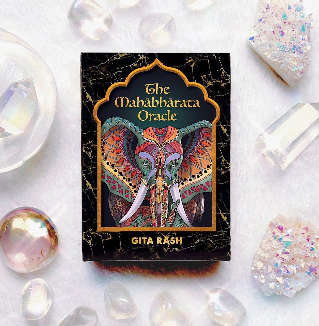 The Mahabharata Oracle, Oracle Deck, Spiritual Card Deck, Meditation ...