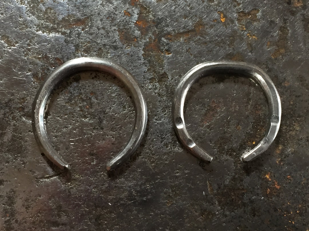 Forged Titanium Septum Ring - Etsy