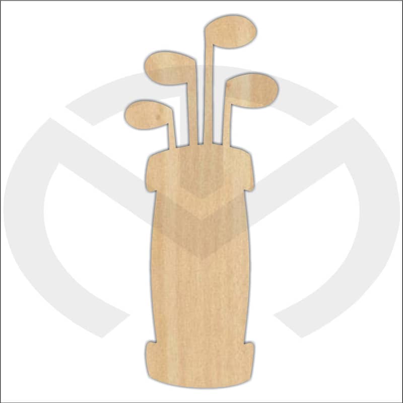 Wooden Golf Club Cutout - Etsy