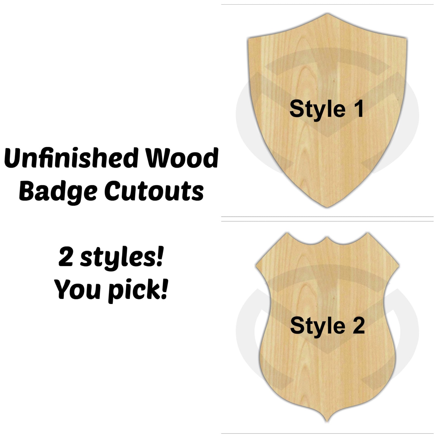 Police Badge 01557 Unfinished Wood Laser Cutout Door | Etsy