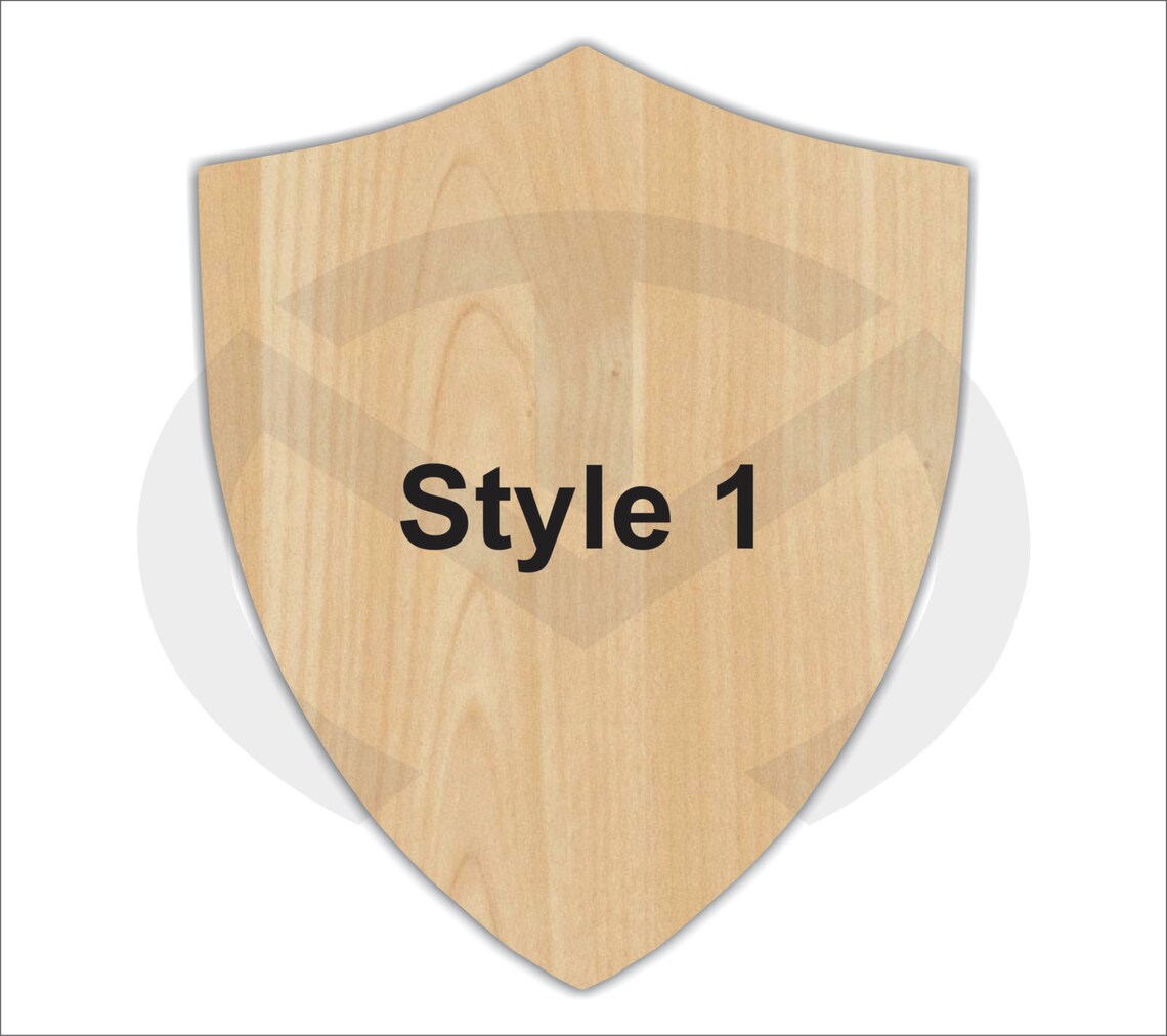 Police Badge 01557 Unfinished Wood Laser Cutout Door | Etsy