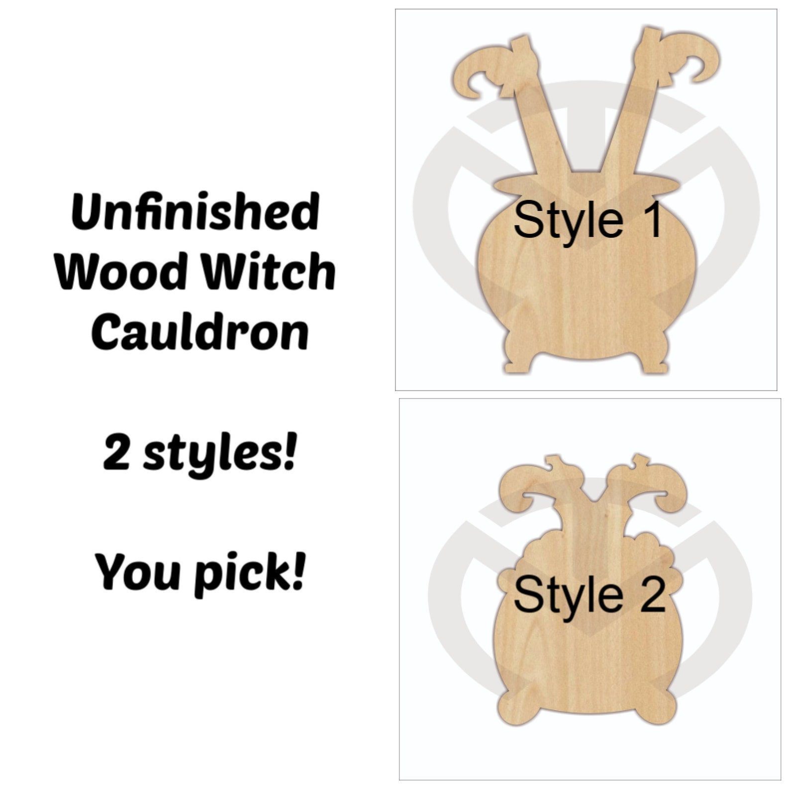 Witch Legs in Cauldron 01569 Unfinished Wood Laser Cutout | Etsy