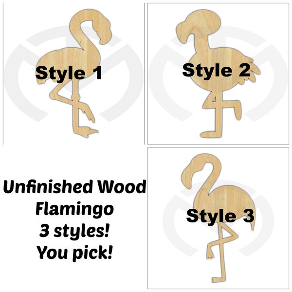 Wood Flamingo - Etsy