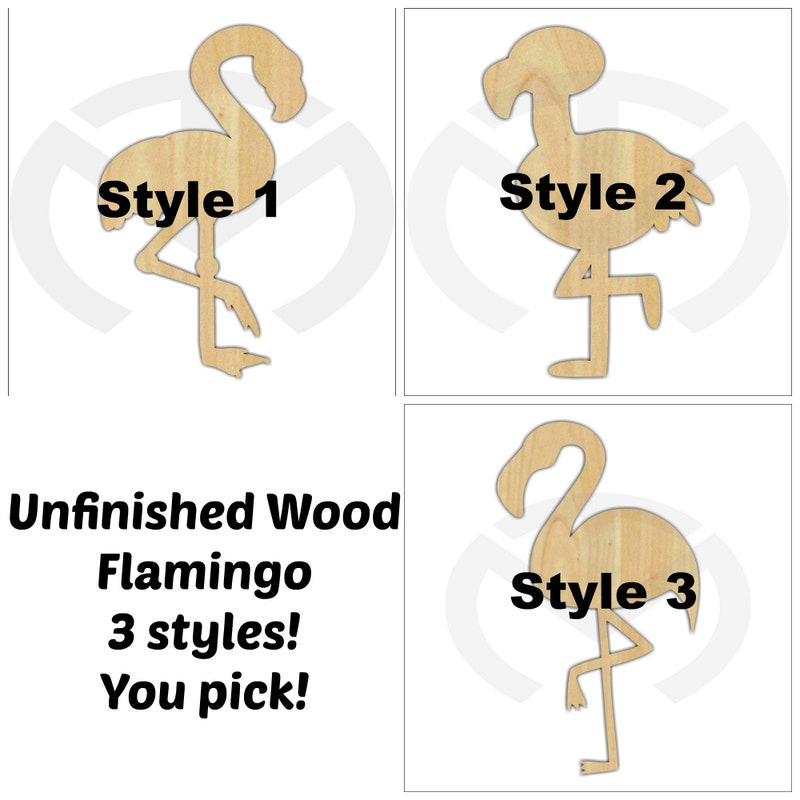 Wood Flamingo - Etsy