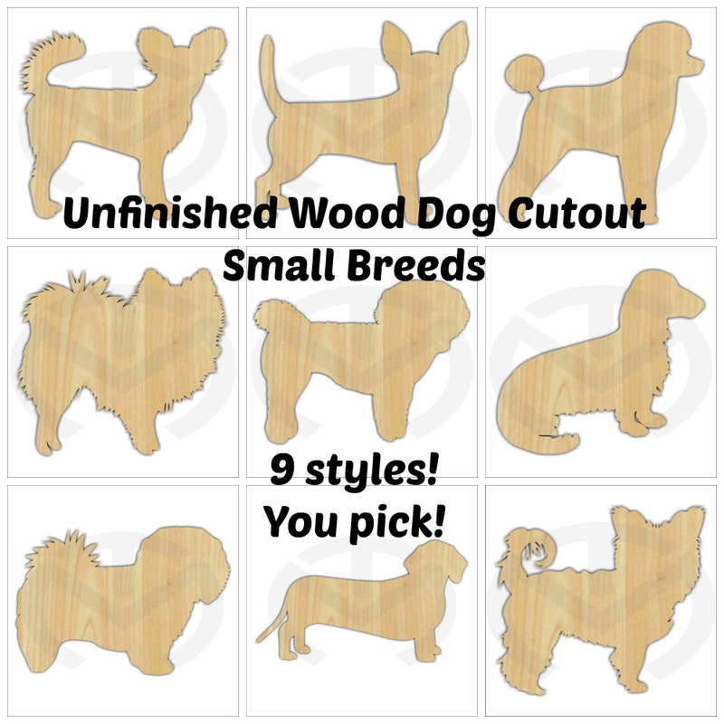 Dog Wood Cutout - Etsy