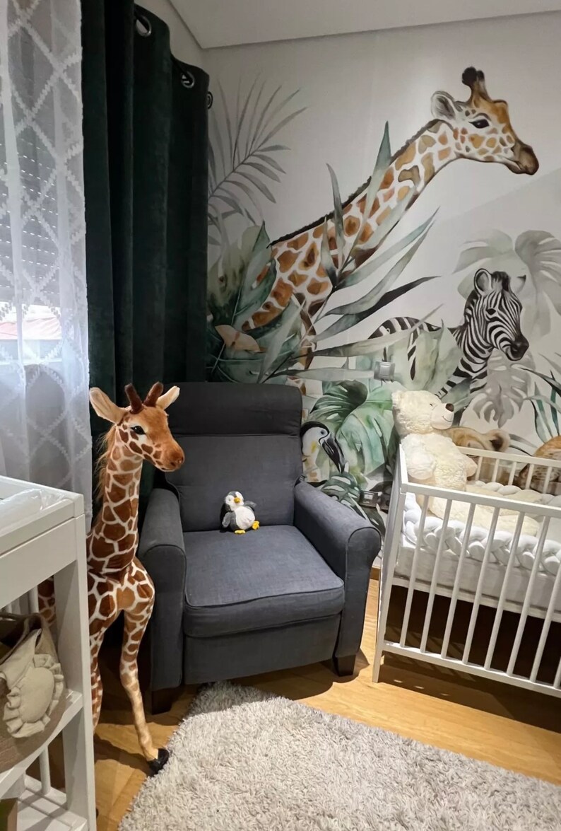 Giraffe Plush Toy Big Giraffe Huge Giraffe Safari Jungle - Etsy