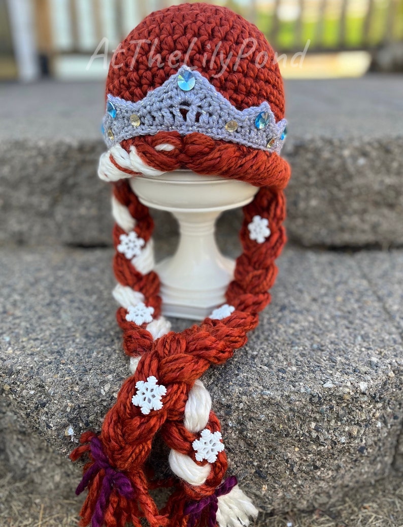 Princess Anna Princess Ana Anna Costume Anna Wig Anna - Etsy