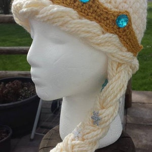 Elsa Costume, Elsa Wig, Elsa Crown, Elsa Hat, Elsa Braid, Elsa Birthday ...