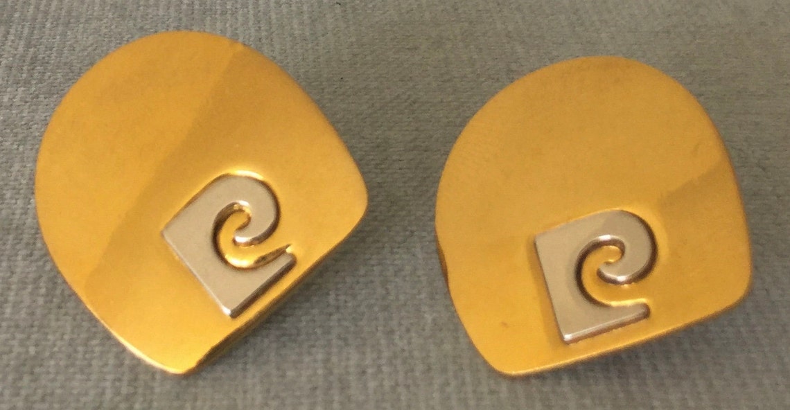 Iconic PIERRE CARDIN Signed LOGO Monogram Insignia Modernist | Etsy