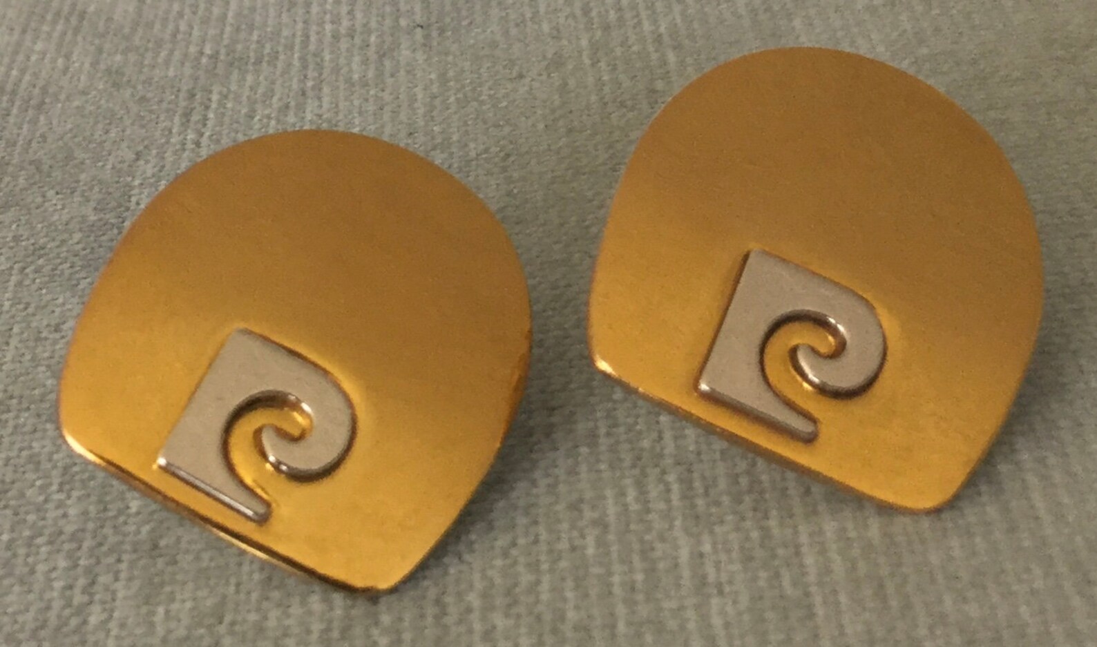 Iconic PIERRE CARDIN Signed LOGO Monogram Insignia Modernist | Etsy