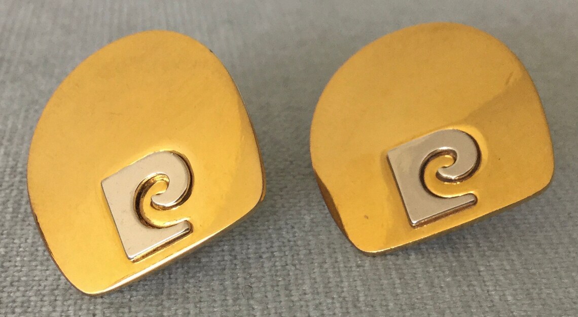 Iconic PIERRE CARDIN Signed LOGO Monogram Insignia Modernist | Etsy