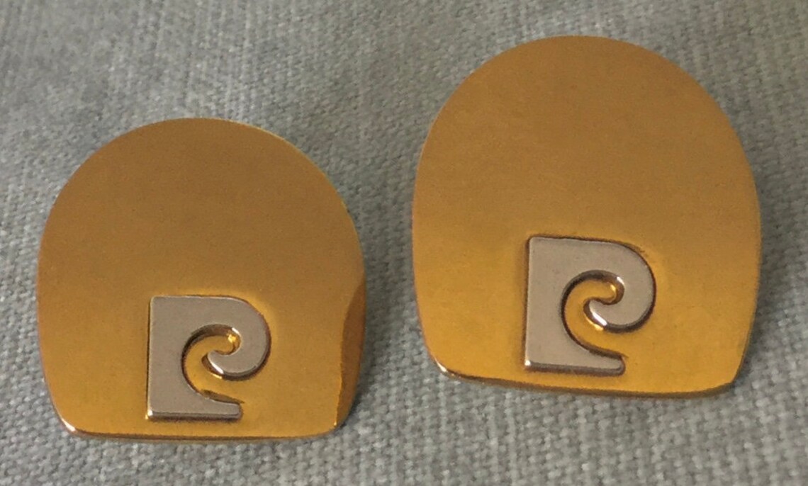 Iconic PIERRE CARDIN Signed LOGO Monogram Insignia Modernist | Etsy