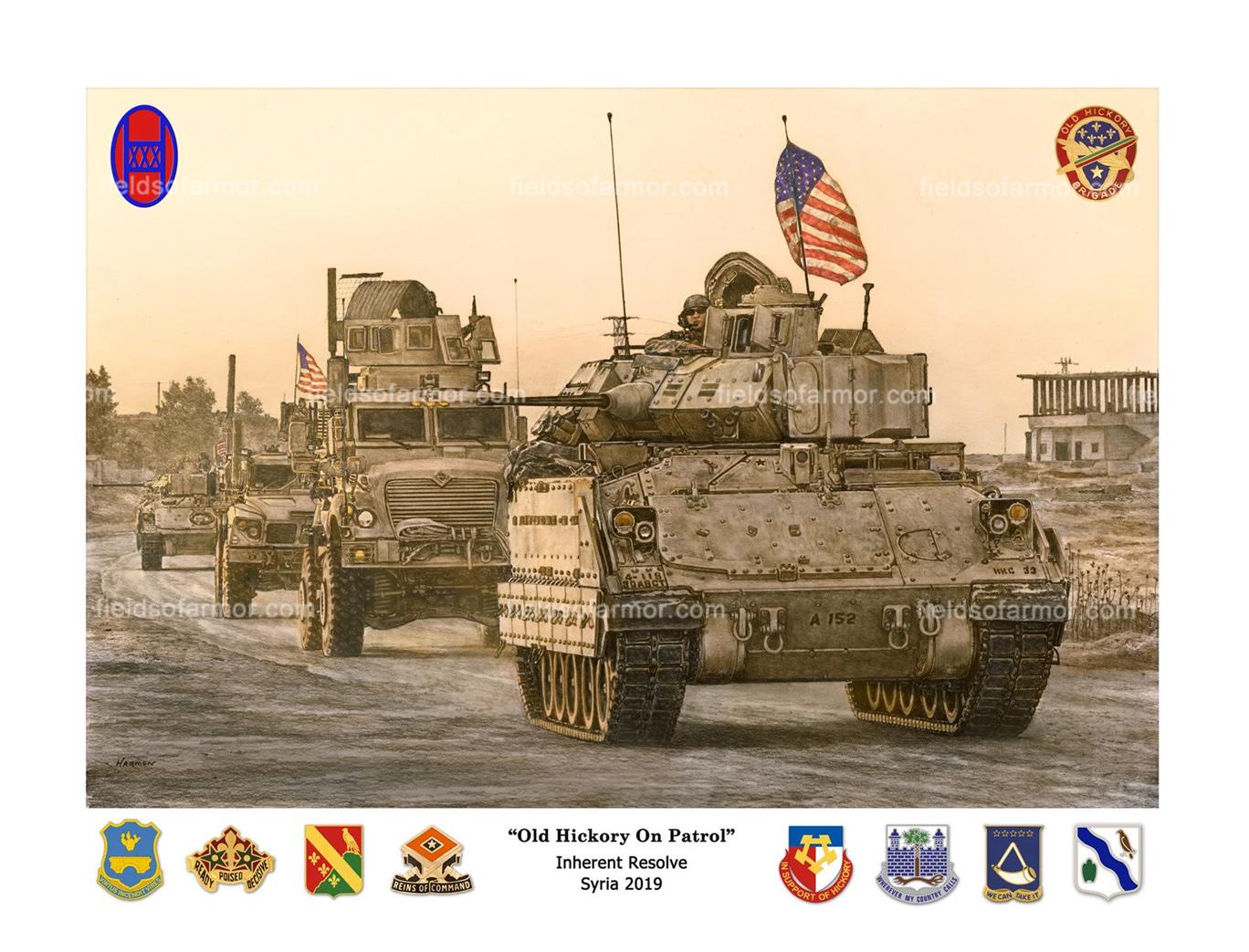 30th Armored Brigade Combat Team "old Hickory" "inherent Resolve" Syria ...