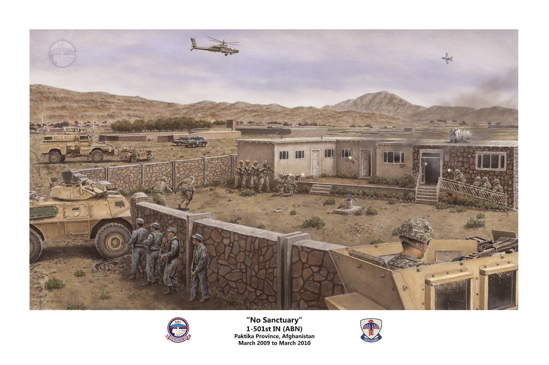 No Sanctuary 1-501 PIR Afghanistan Print by Harmon - Etsy