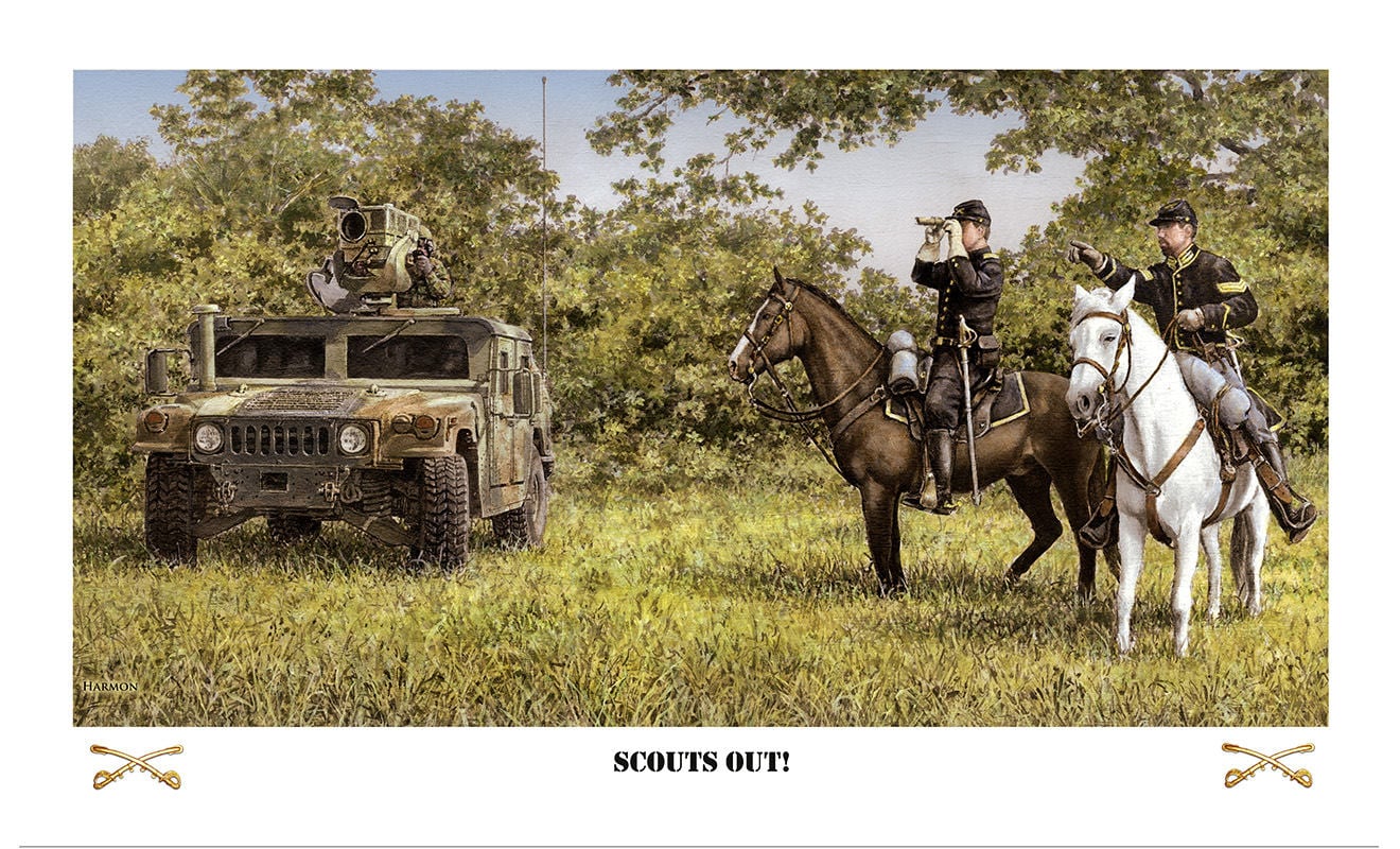 Scouts Out! Signed and Numbered Print Direct From the Artist. - Etsy