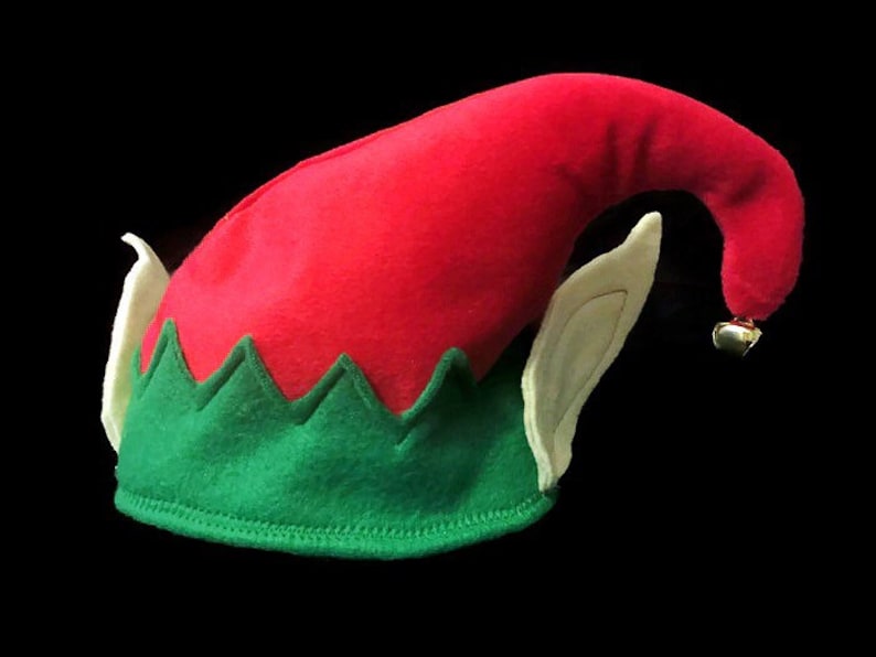 Holiday Elf Hat W/ Ears - Etsy