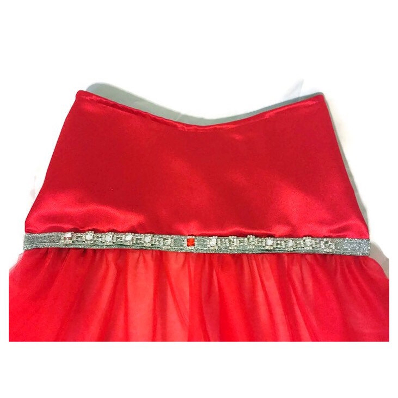 Lady in Red Rhinestone Dress - Etsy