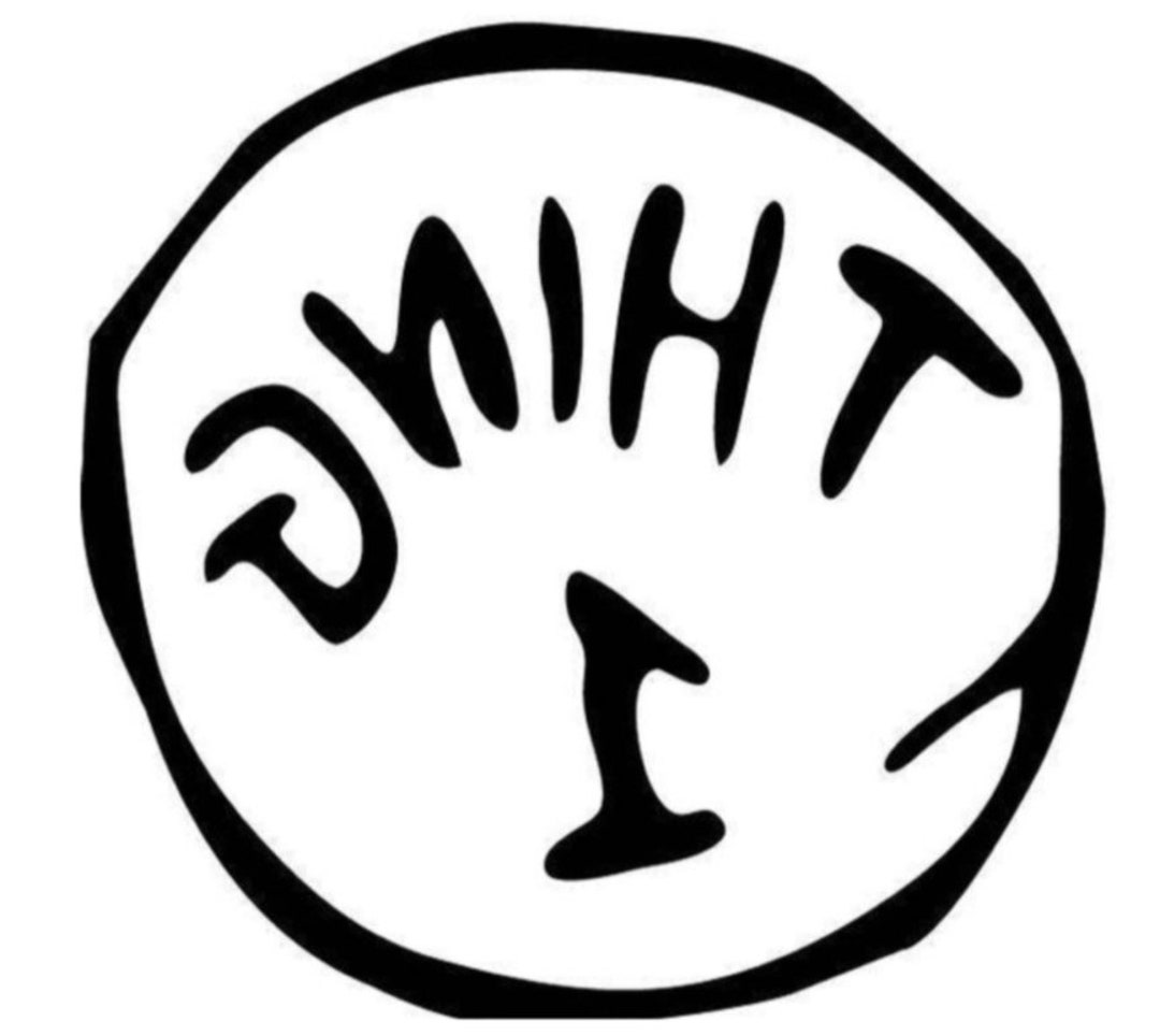 Thing 1 and 2 Shirt Template - Etsy