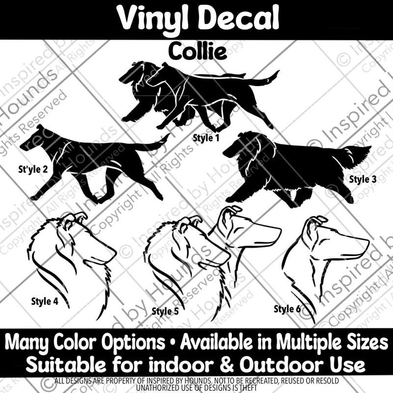 Border Collie Life Sticker - Etsy