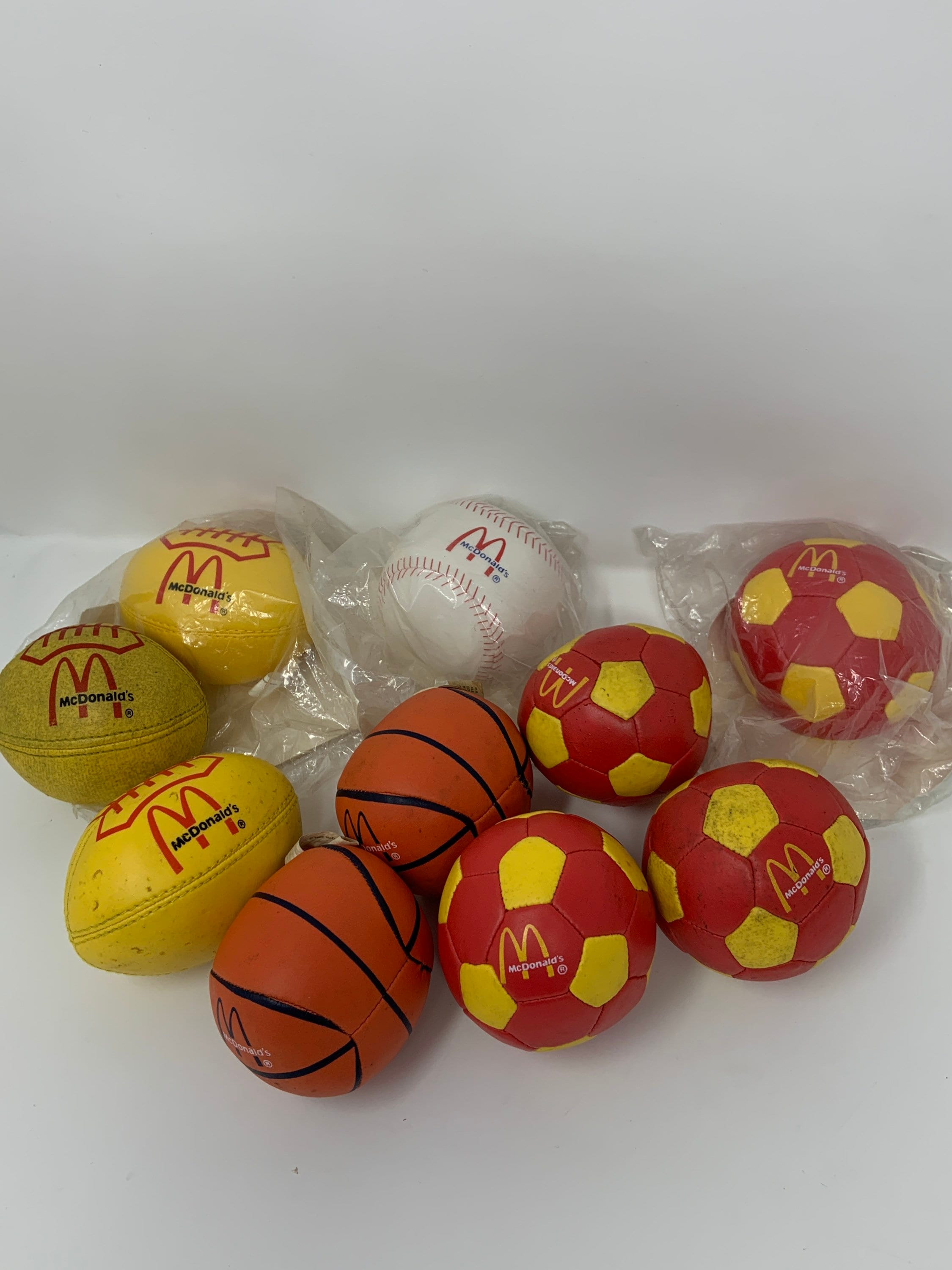 1990 Mcdonalds Sportsball Happy Meal Box and Balls Complete - Etsy