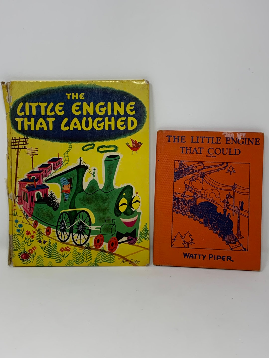 Vintage Book Pair - the Little Engine That Could; the Little Engine ...