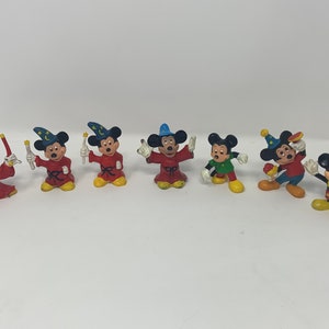 21 Pc Lot - Vintage 2” Disney PVC Figures - Mickey Donald Minnie Pluto ...
