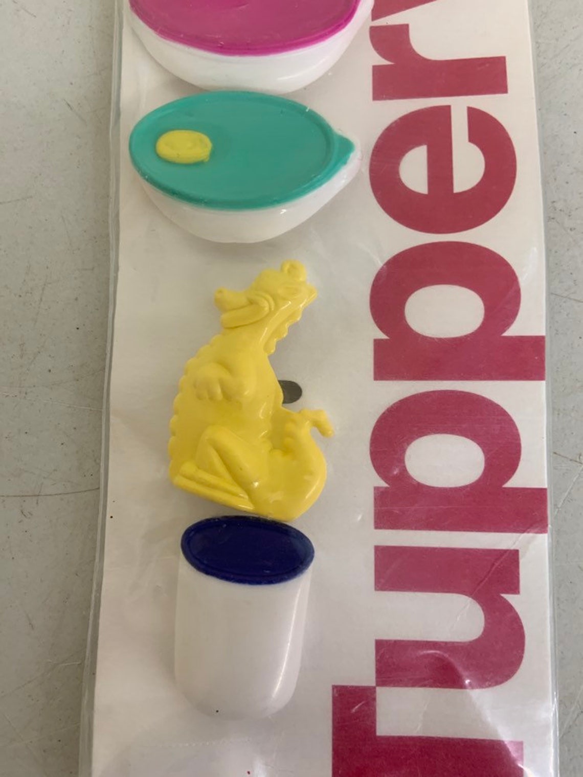 NOS Vintage Tupperware Button Covers 6 Pc / Tupperware Swag | Etsy