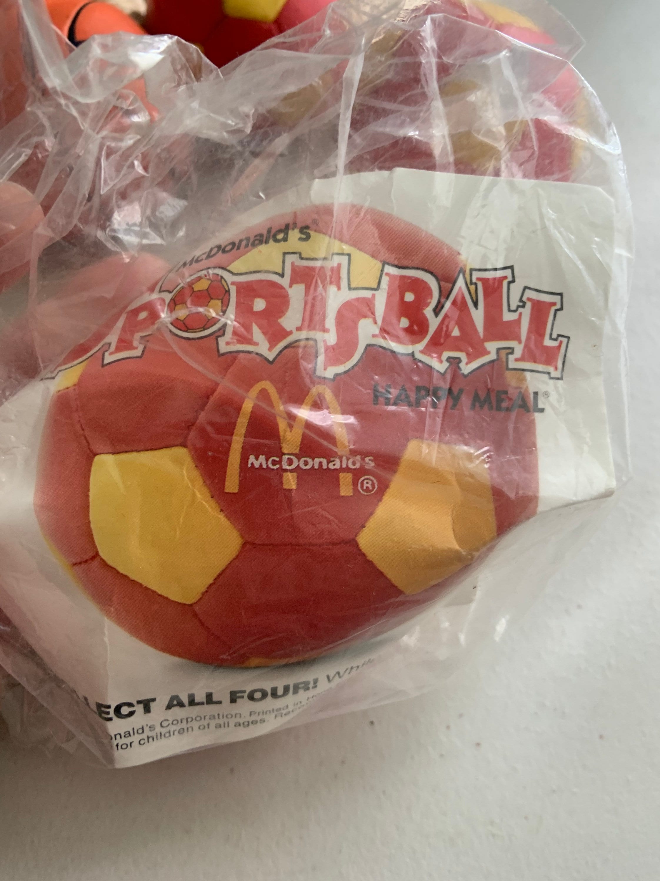 1990 Mcdonalds Sportsball Happy Meal Box and Balls Complete - Etsy
