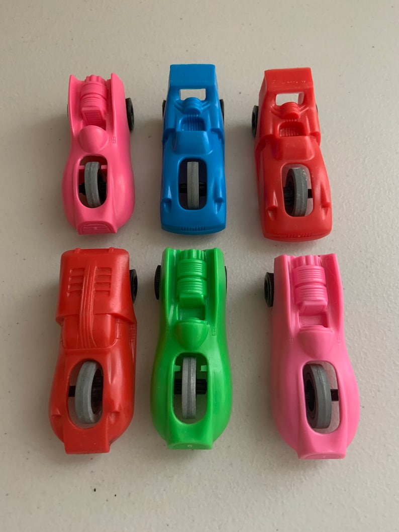 Lot of 6: Gyro Cars Vintage Capn Crunch Toy Gyro Car Cereal Prizes ...