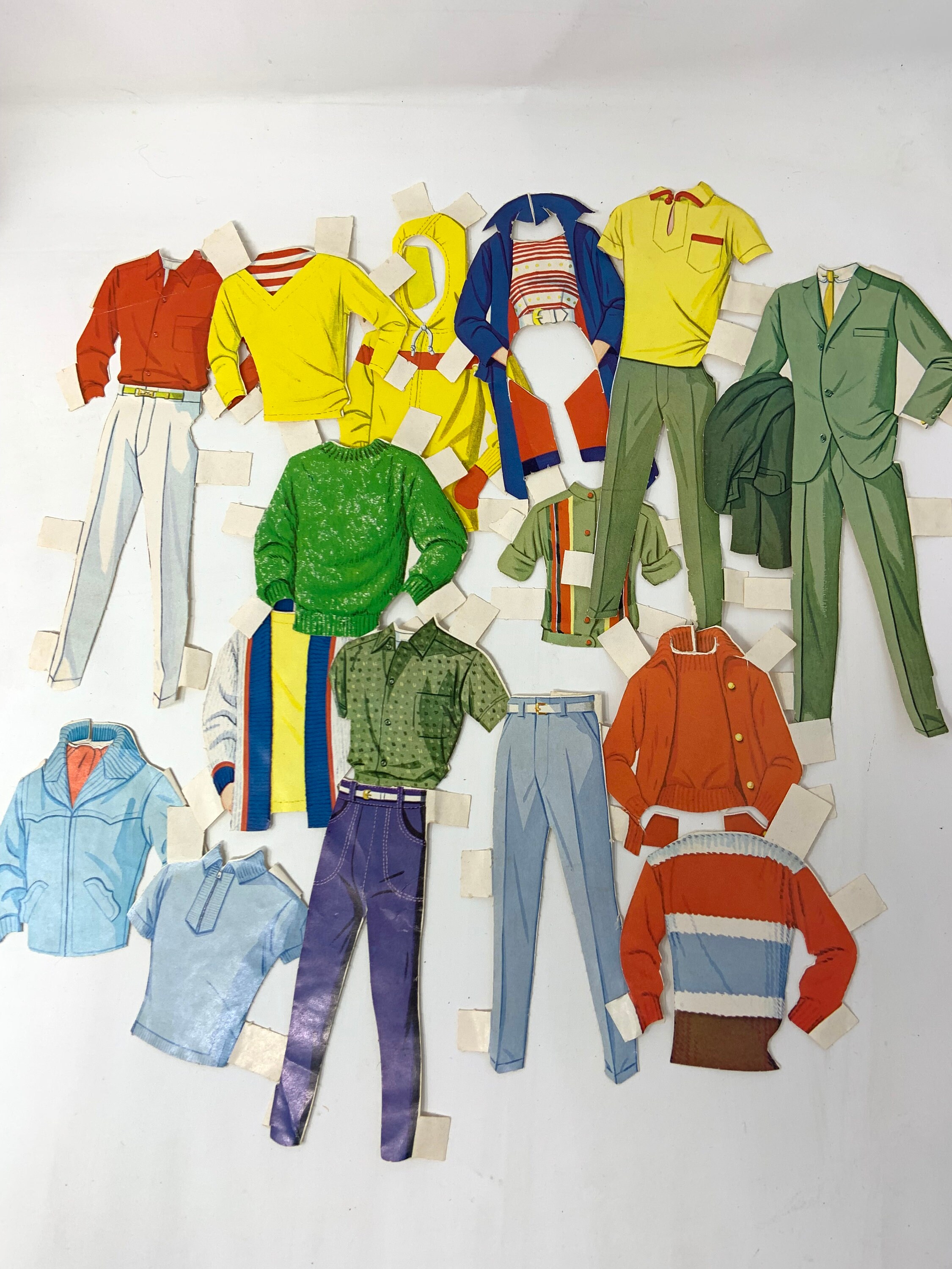 1962 Barbie & Ken Stand up Dolls Plastic Stands / Whitman - Etsy