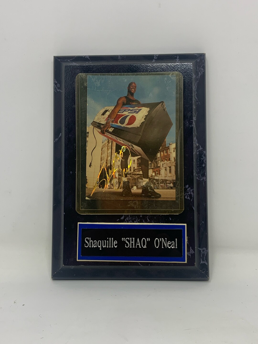 Shaq 92-93 Promo Rookie Card PEPSI Wall Hanger NBA 90s - Etsy