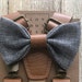 Vintage Tan Suspenders & Grey Vintage Wedding Bow Tie: Perfect ...