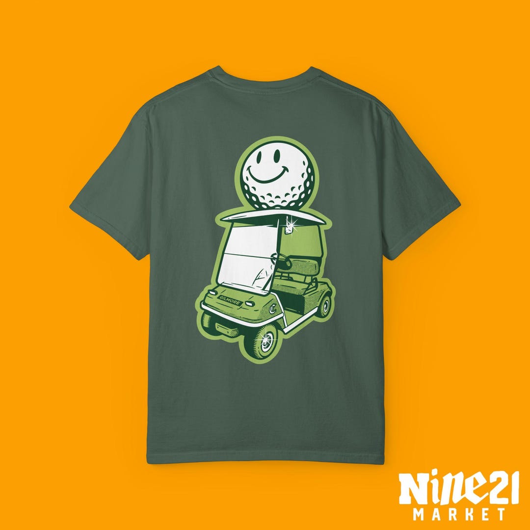 GILMORE GOLF CO - Happy Gilmore Inspired, Adam Sandler Movie Tee, Funny ...