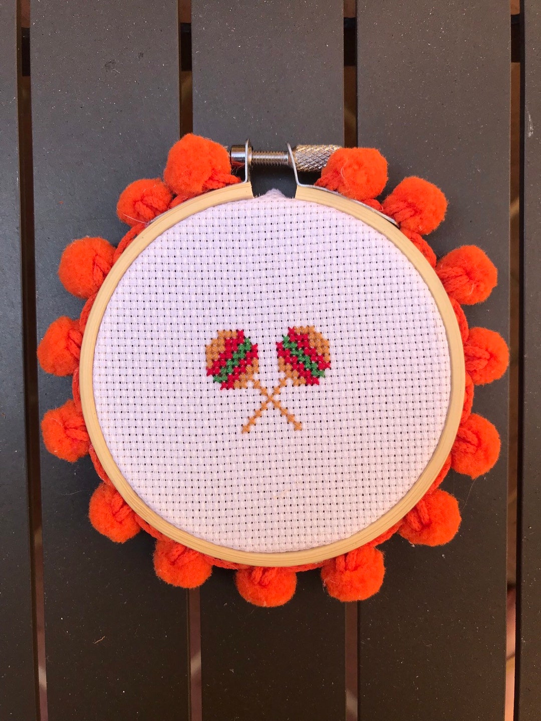 Tiny Maracas Cross Stitch - Etsy