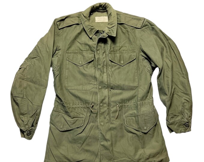 Vintage Early 1960s US Army M-1951 Field Jacket ~ Small Regular ~ Coat ~ Military Uniform ...