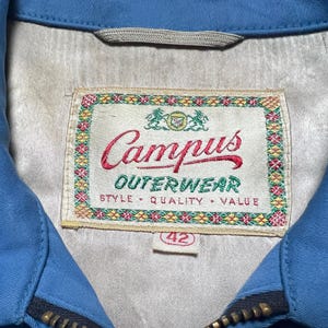 Vintage 1950s CAMPUS Rayon Gabardine Ricky Jacket ~ Size 42 ...