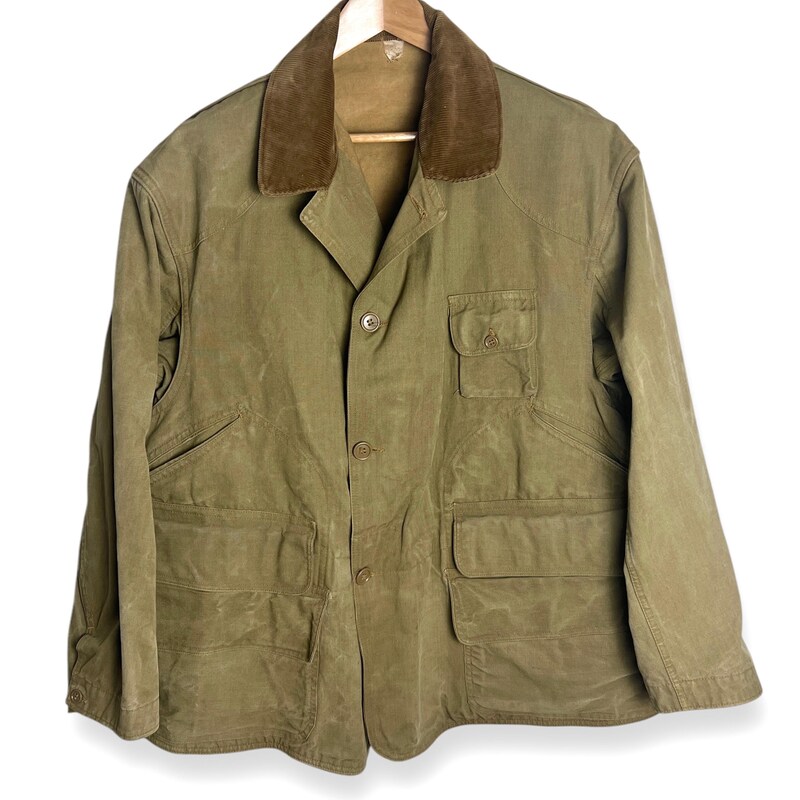 1940s Hunting Jacket Canvas - Etsy