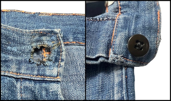 Vintage 1940s TUFFIES Out of the West Jeans ~ 32.5 x … - Gem
