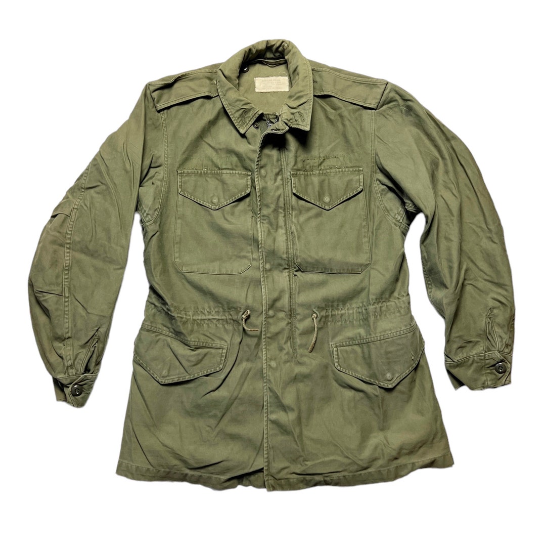 Vintage Early 1960s US Army M-1951 Field Jacket ~ Small Regular ~ Coat ...
