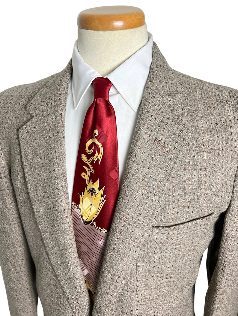 Vintage 1950s ATOMIC FLECK Wool Rockabilly Sport Coat ~ Size 38 to 40 R ...