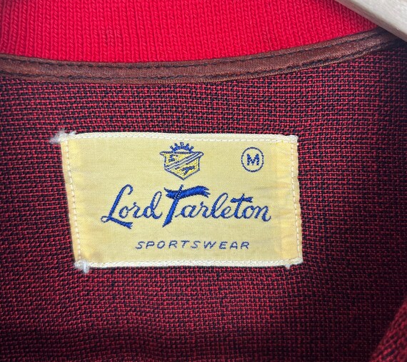 Vintage 1950s LORD TARLETON 2-Tone Rayon Sport Shirt … - Gem
