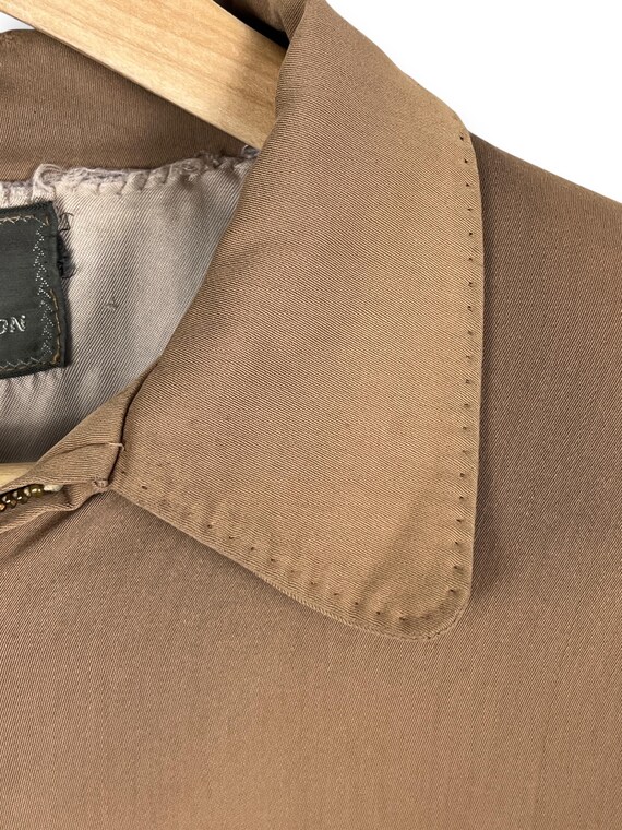 Vintage 1950s Rayon Gabardine Ricky Jacket ~ size M t… - Gem